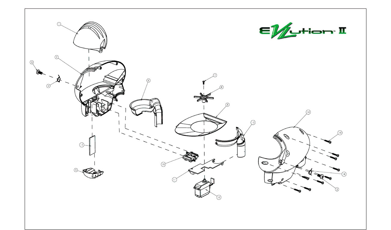 ViewLoader Evlution II Hopper Parts and Diagram – TippmannParts